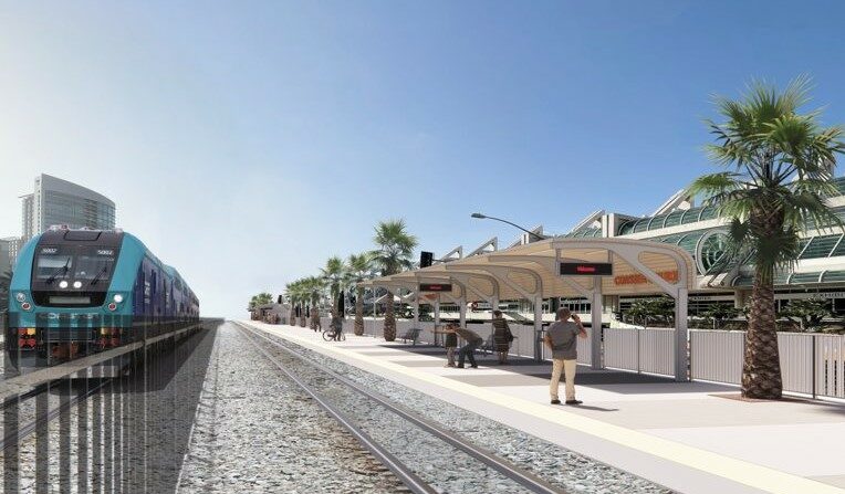 Downtown COASTER Platform - North County Transit District